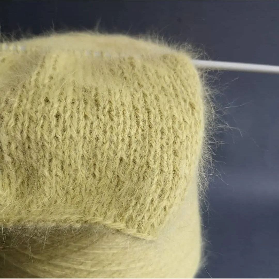 Angora Yarn for Knitting 90% Angora White Angora Fluffy Yarn 230 Gram ...