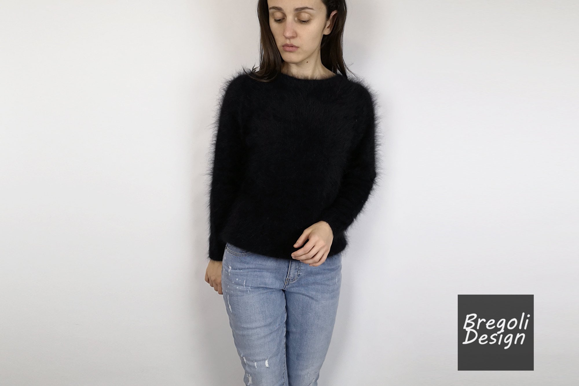Angora Sweater Limited Edition Knit Cozy Winter Fluffy Sweater - Etsy