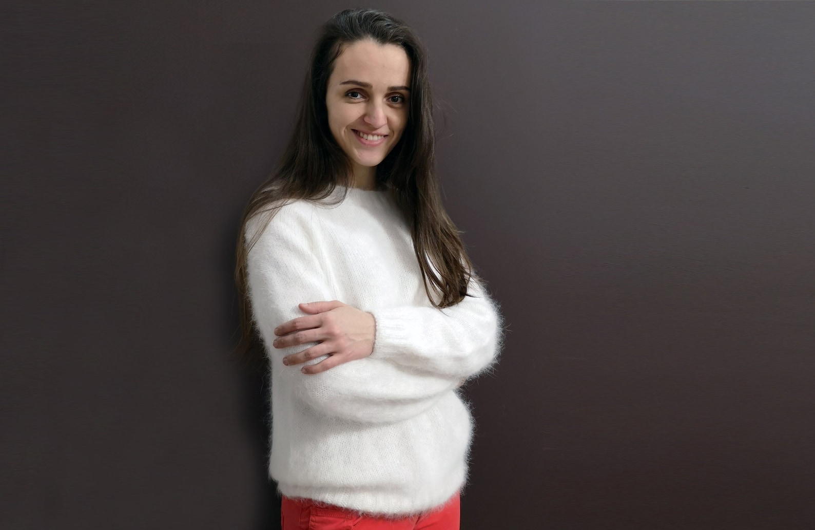 Jumper Angora Knit Angora Jumper White Sweater Women Angora | Etsy