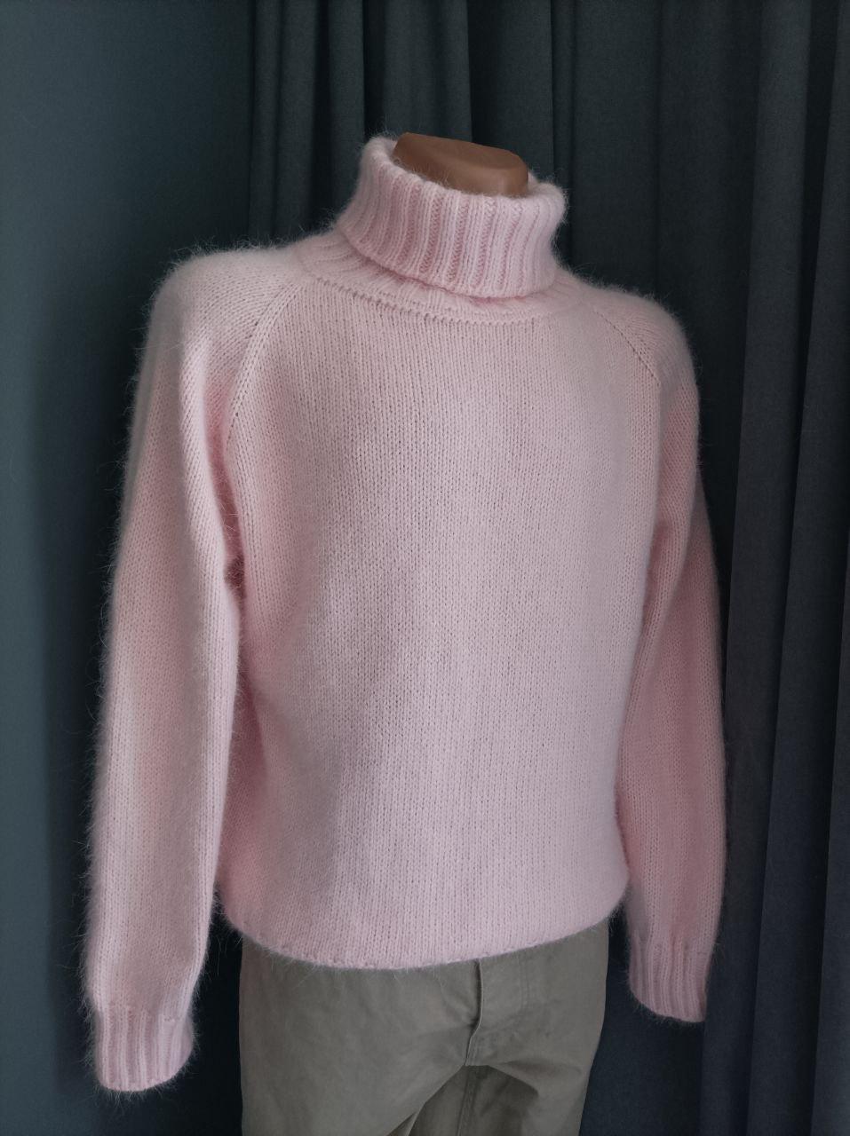 Angora Wool Sweater, Men's Winter Knit Jumper, Christmas Gift - Etsy