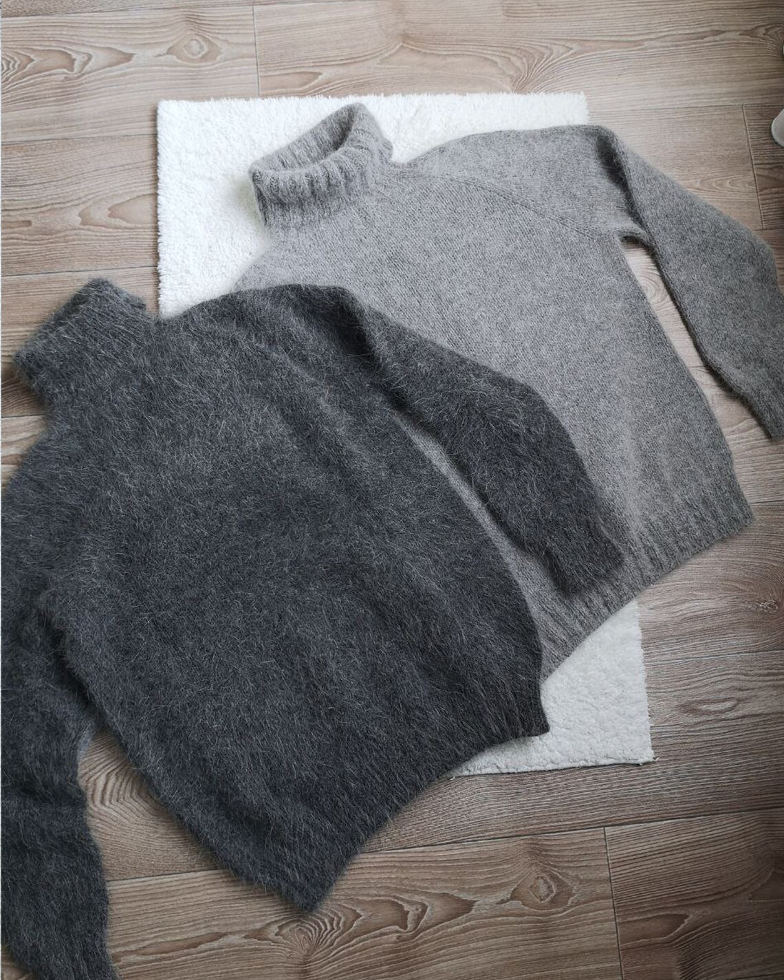 Angora Wool Sweater, Men's Winter Knit Jumper, Christmas Gift - Etsy