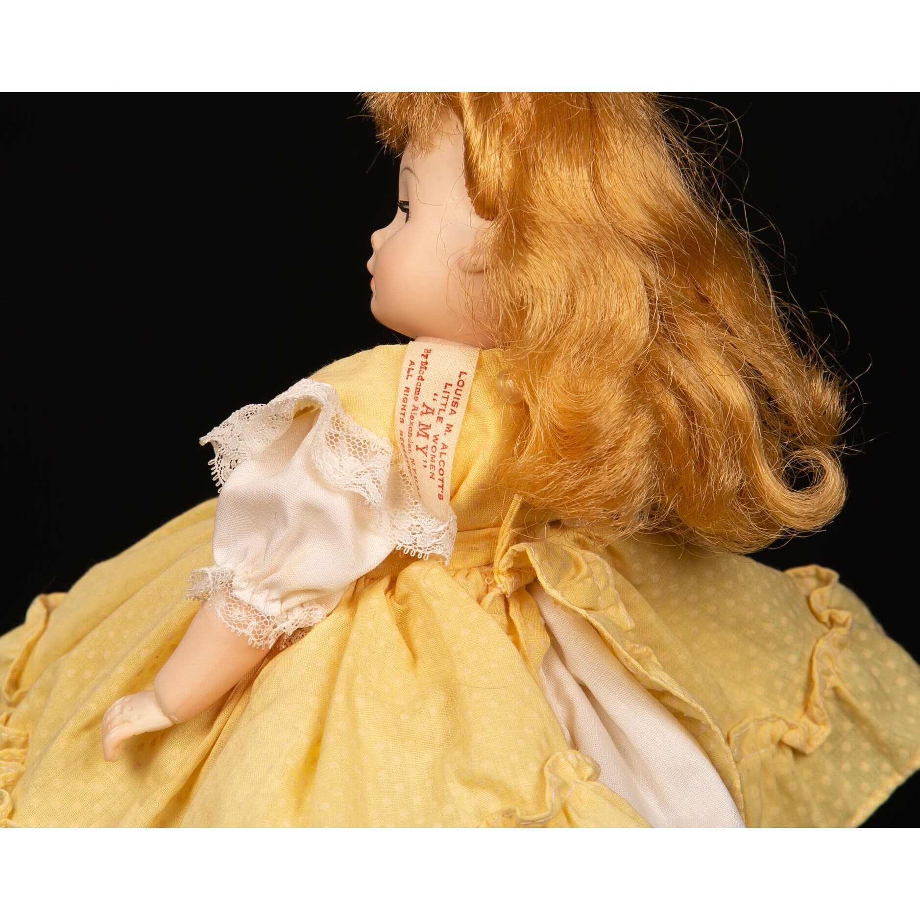 Vintage 1955 Madame Alexander Little Women Amy Doll Straight Leg Walker ...