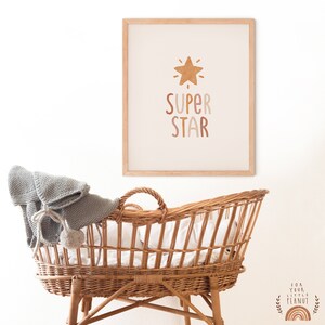 Superstar Nursery Art Print, Kids Room Decor (digital Download) - Etsy