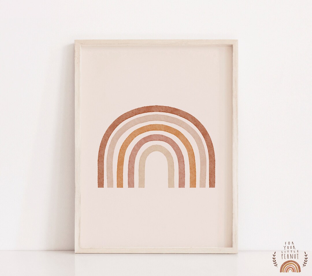 Nursery Wall Art Rainbow Nursery Decor Printable Wall Art Nursery ...