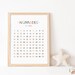 Nursery Wall Art Numbers Poster Nursery Decor Printable Wall Art ...