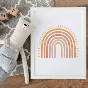 Nursery Wall Art Rainbow Nursery Decor Printable Wall Art Nursery ...