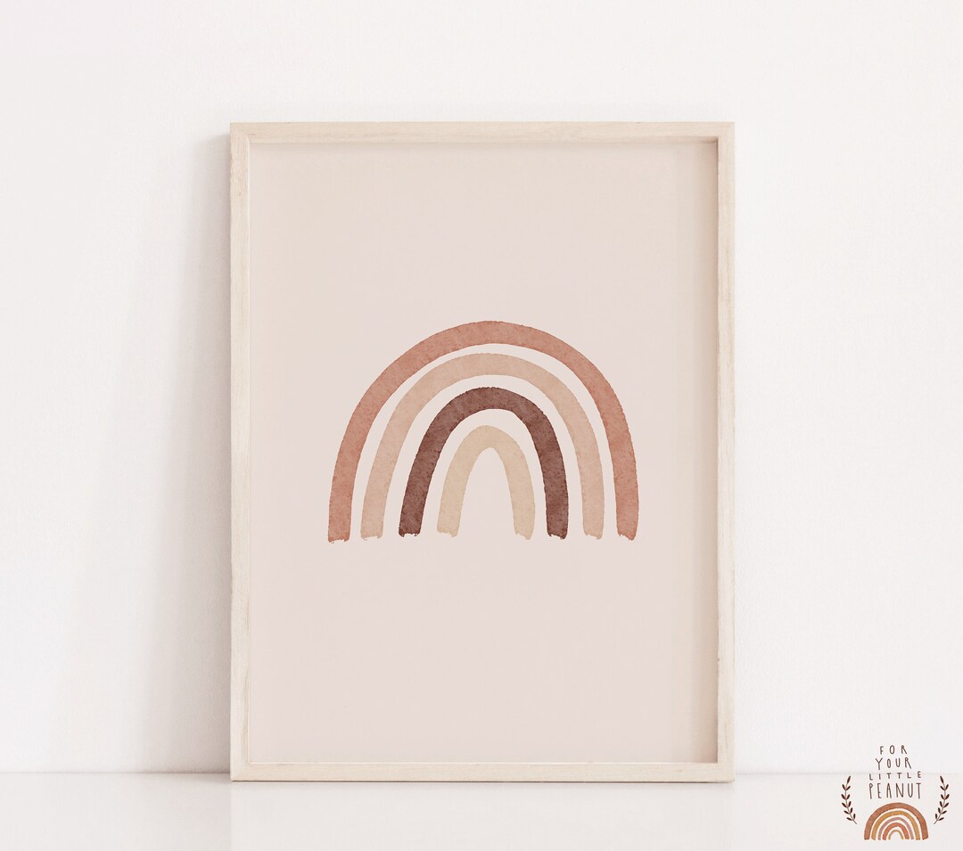 Nursery Wall Art Rainbow Nursery Decor Printable Wall Art Nursery ...