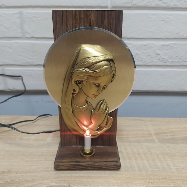 Virgin Mary Night Light - Etsy