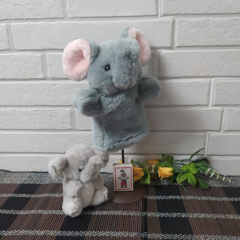 Elephant Puppet - Etsy