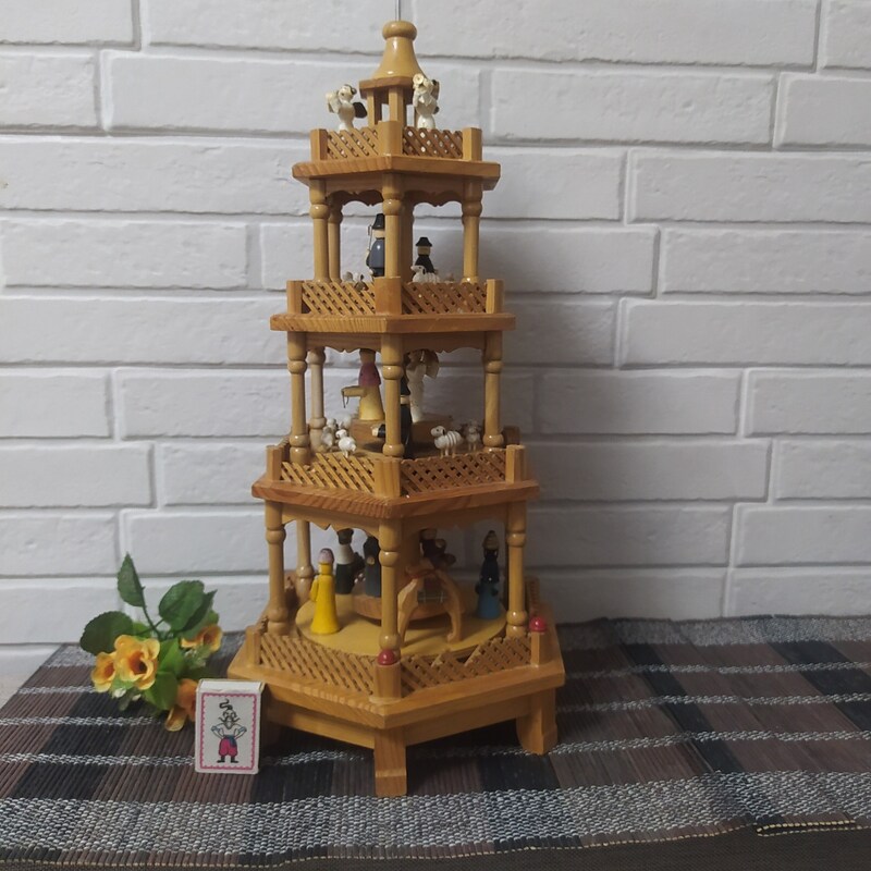 German Christmas Pyramid - Etsy