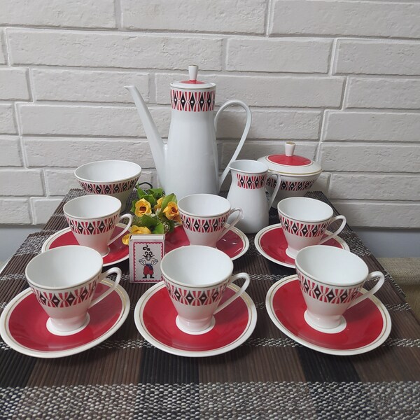 Art Deco Coffee Set - Etsy