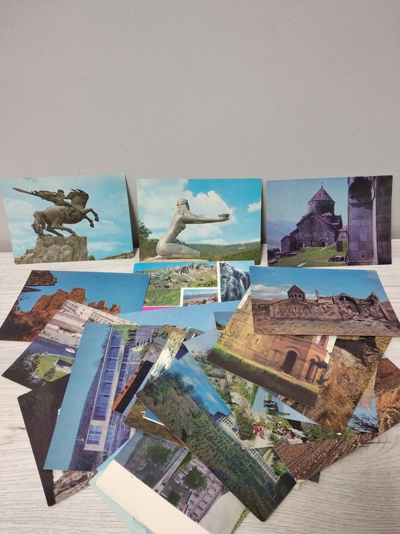 Lot of 24 Assorted Soviet-era Armenian Postcards/unused Blank - Etsy