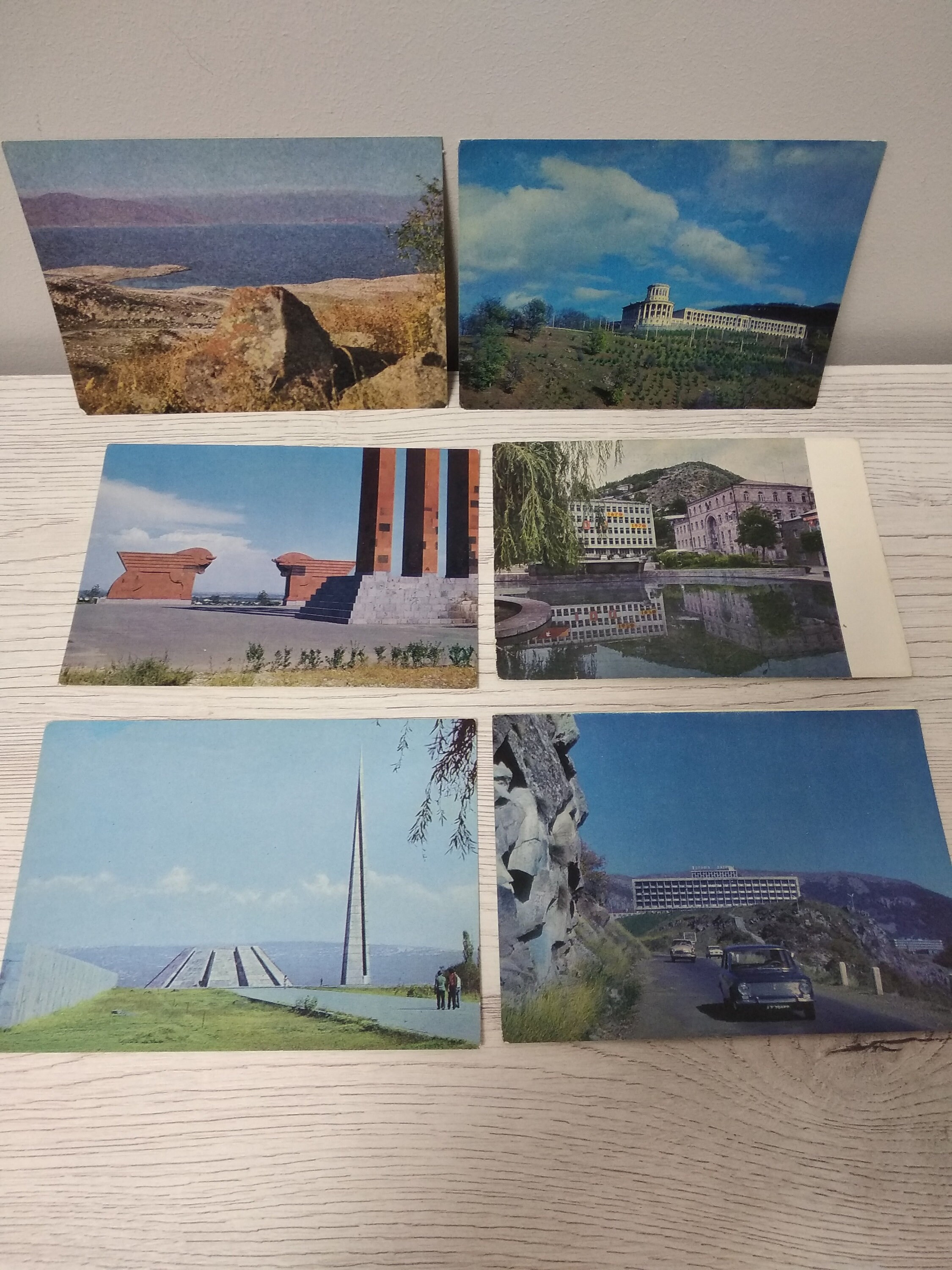Lot of 24 Assorted Soviet-era Armenian Postcards/unused Blank Color ...