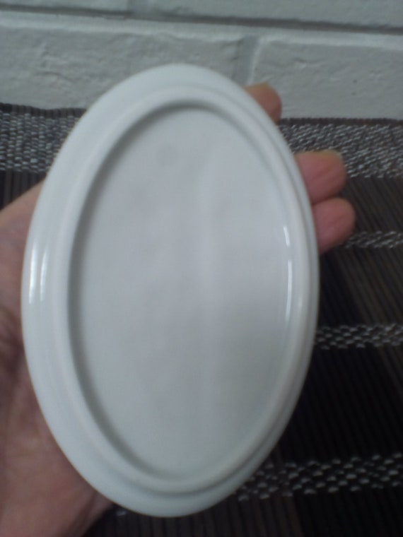 Vintage German Hochst Porcelain Trinket Box/Embossed … - Gem