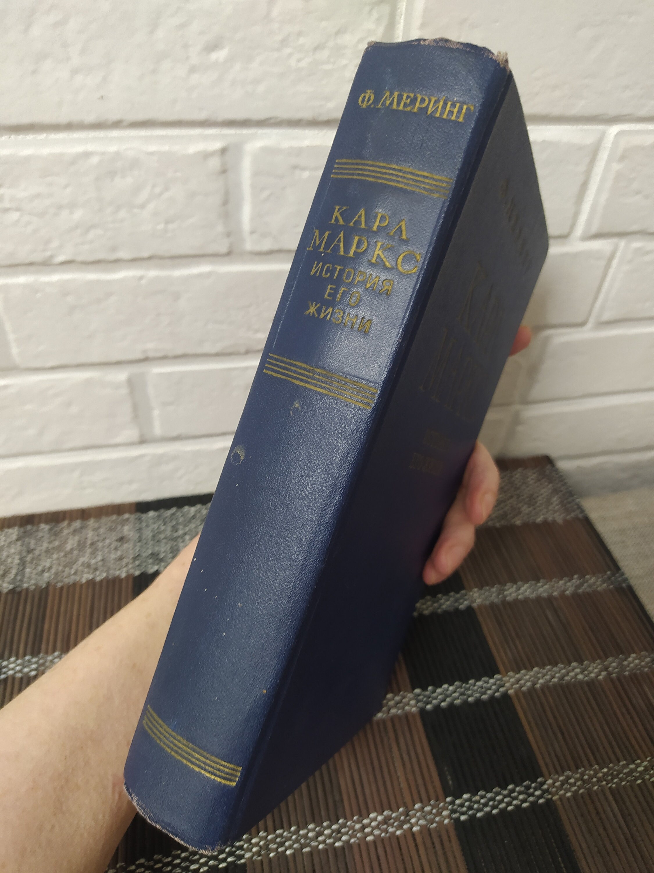 Rarity Karl Marx Bigraphy Book/mering/story of His Life/karl Marx Life ...