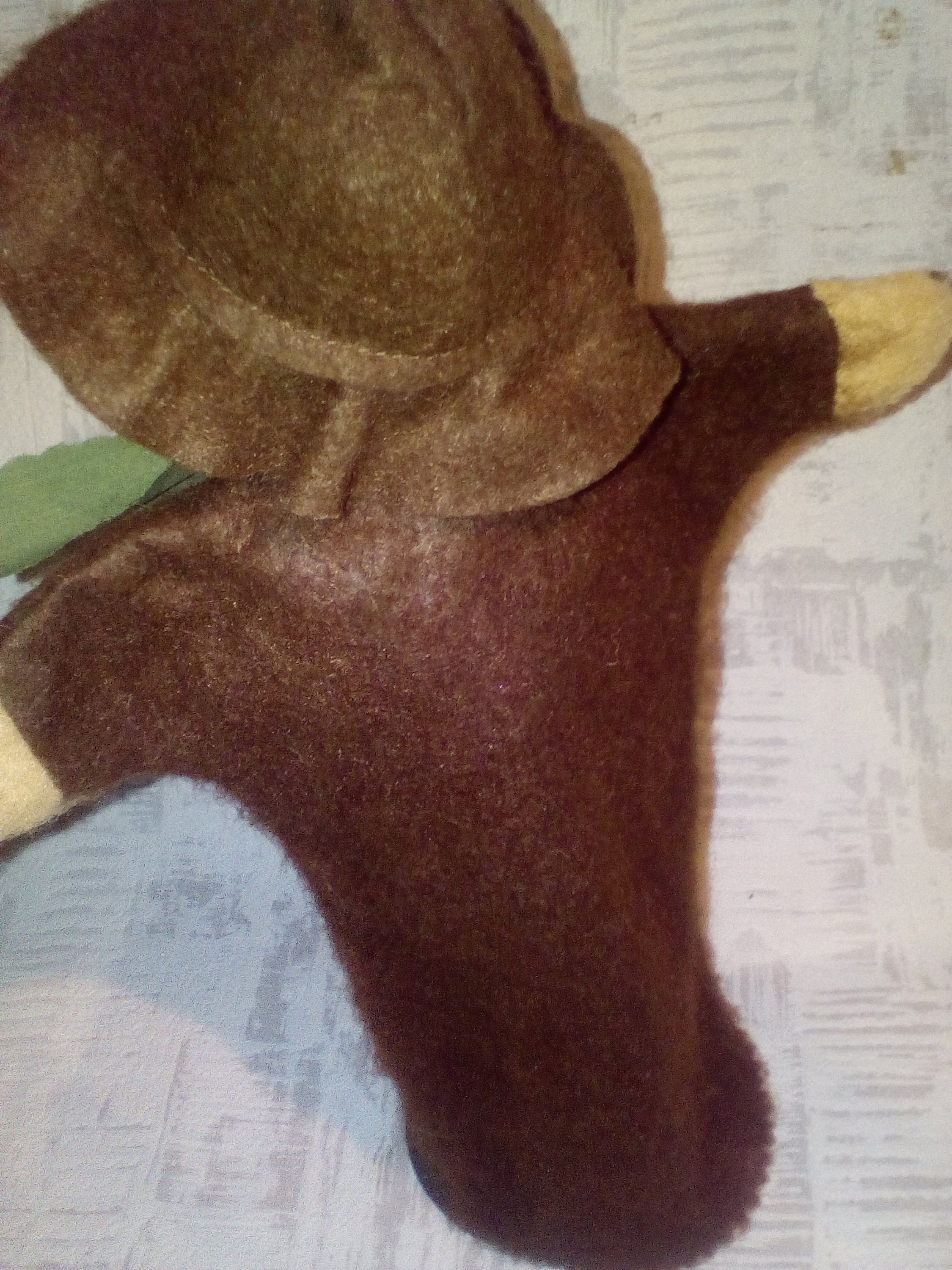 Felt Hand Glove Puppet/robber Puppet/pirate Puppet/bearded Man - Etsy