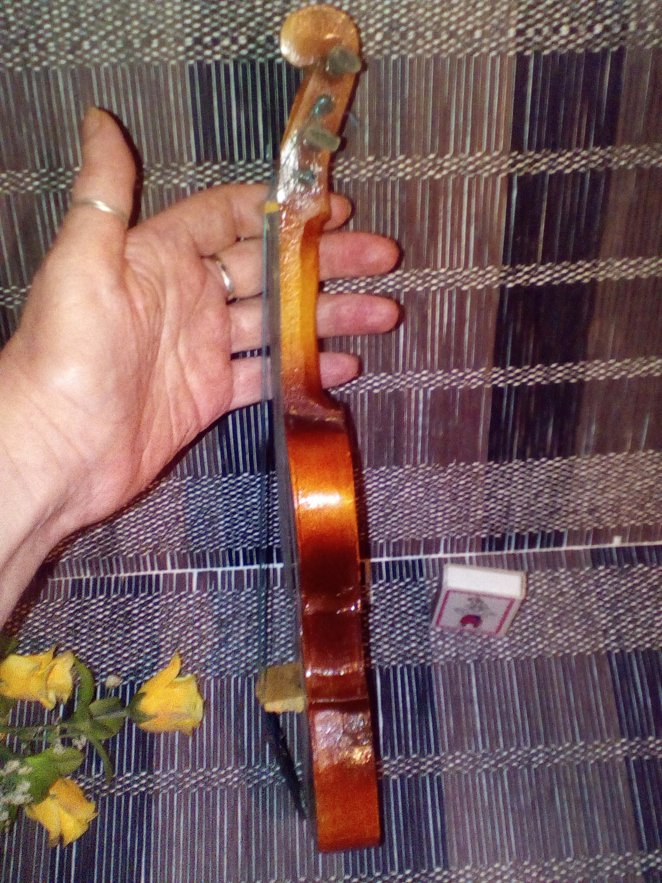 Antique 13 Decorative Violin/handmade Violin With Arch Bow/full ...