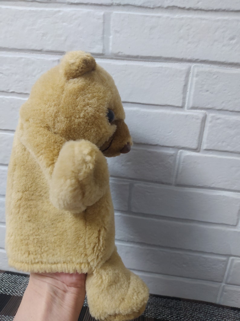 Vintage Full Body Teddy Bear Hand Puppet/theater Glove - Etsy