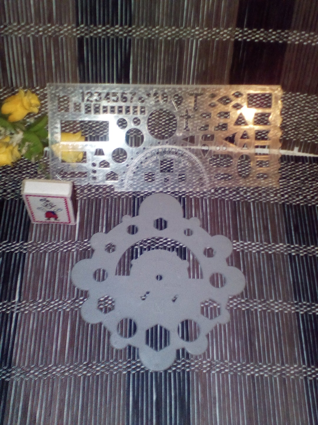 Set of 2 Soviet Drawing Templates/soviet Army Officer Stencil School ...