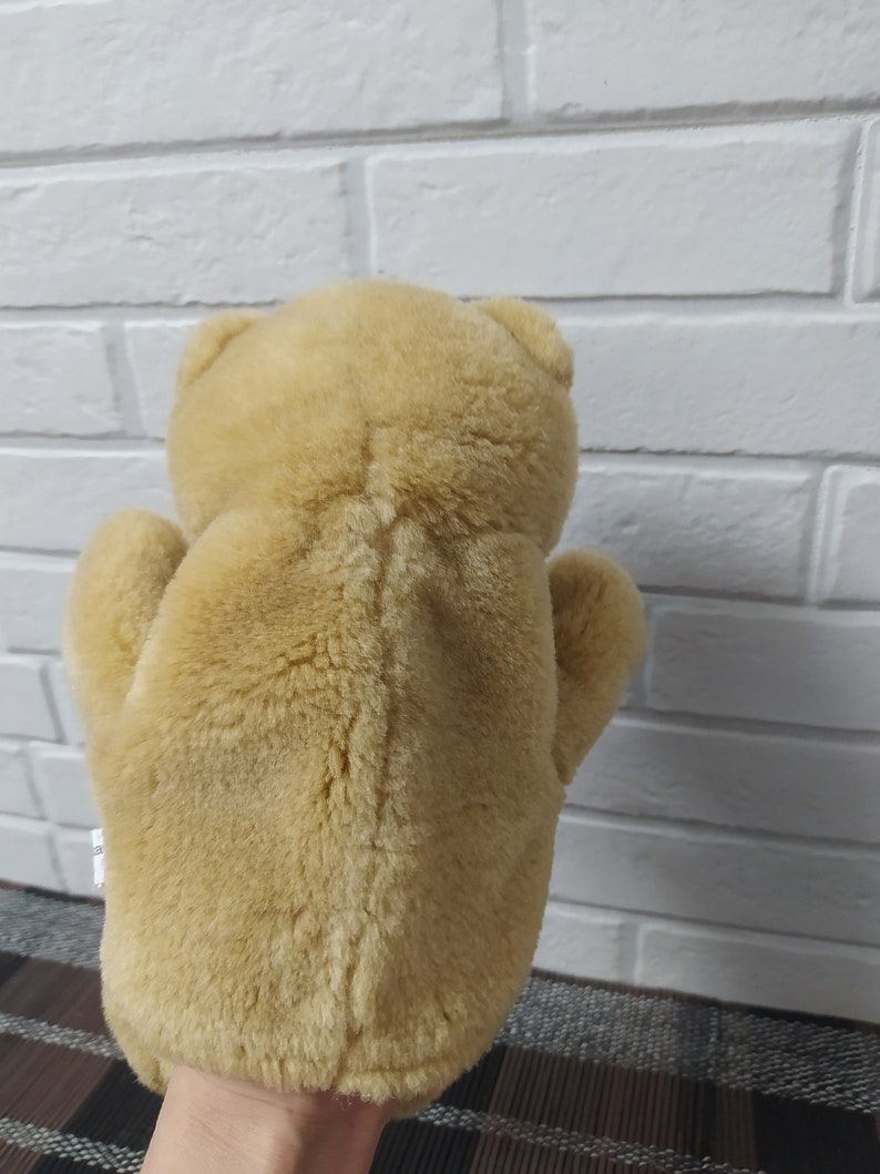 Vintage Full Body Teddy Bear Hand Puppet/theater Glove Puppet/animal ...