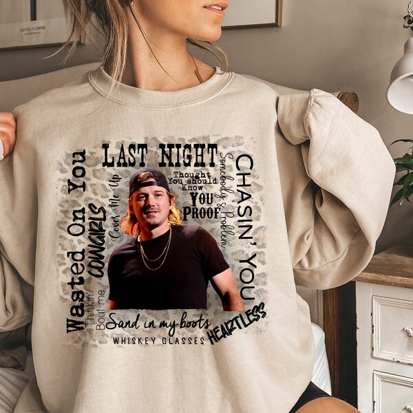 Morgan Wallen Sublimation Png - Etsy