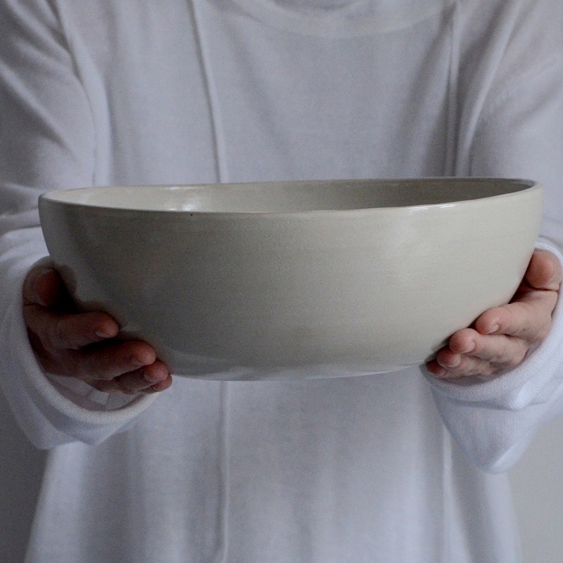 White Ceramic Bowl - Etsy