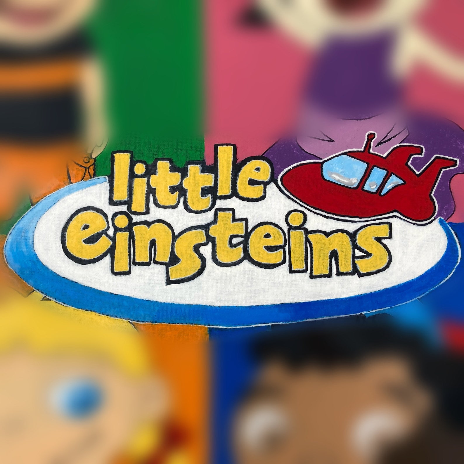 Little Einsteins Canvas Painting - Etsy