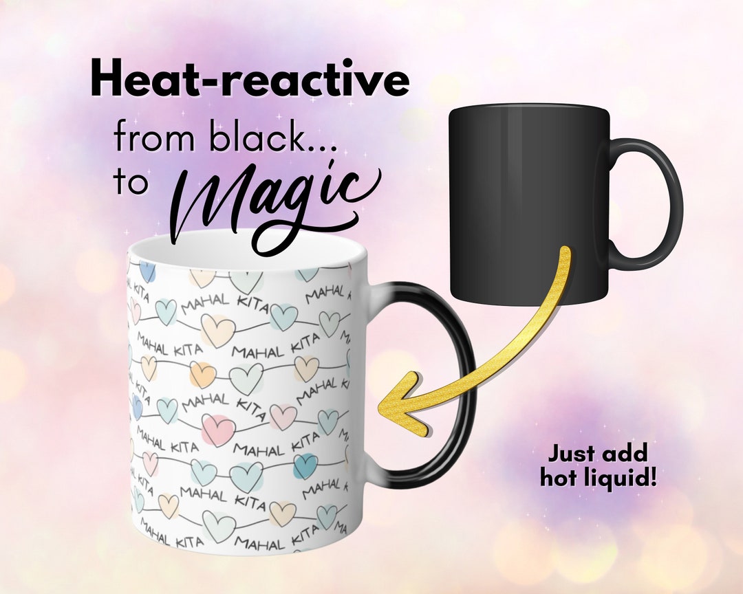 Filipino Valentine's Day Gift | Color Changing Magic Mug With a ...