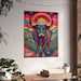 Psychedelic Carabao Art Print: Filipino Culture Wall Decor - Etsy