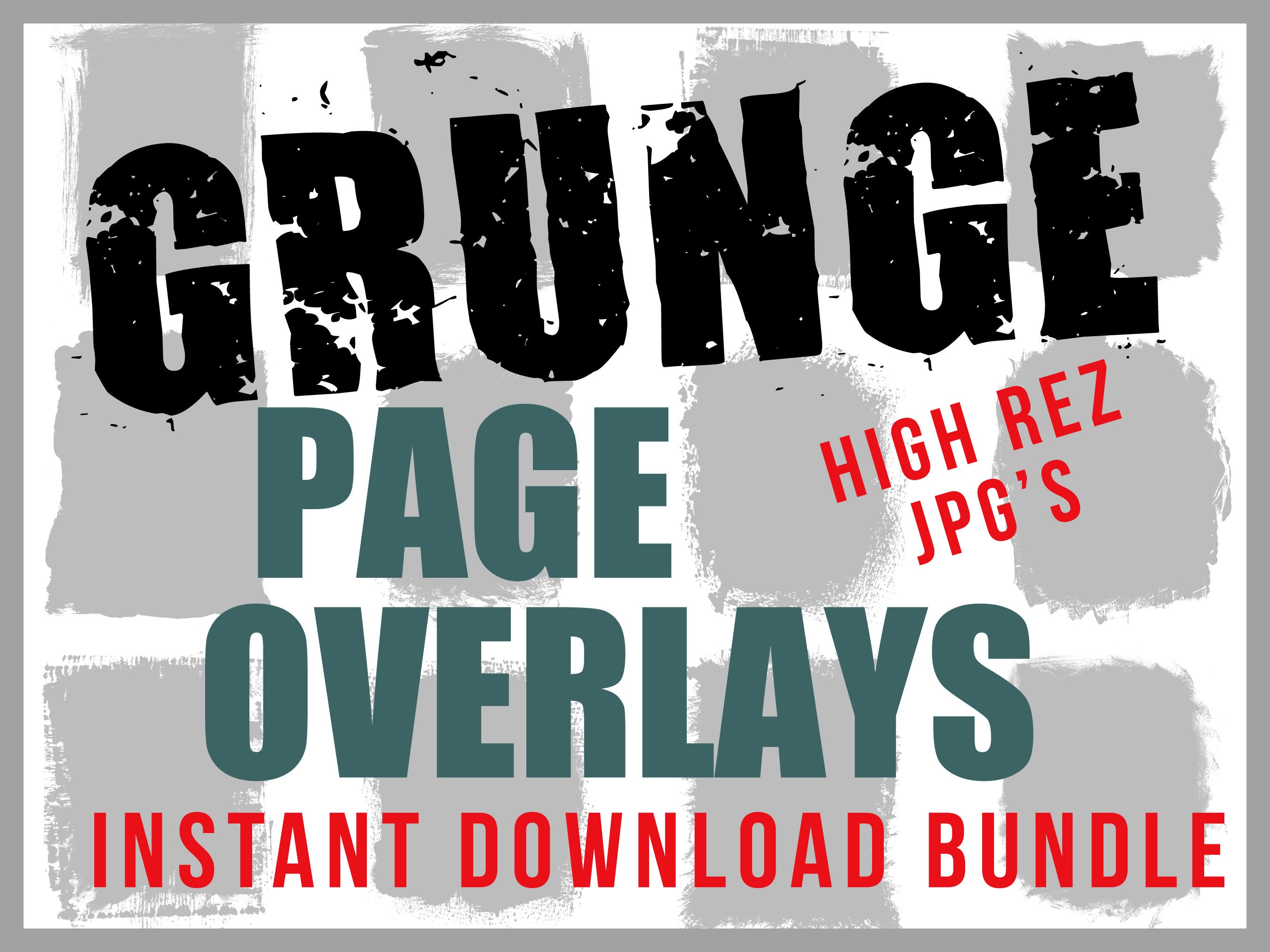 30 Photoshop Page Overlays-mask-abstract-grunge Borders-photograpy ...