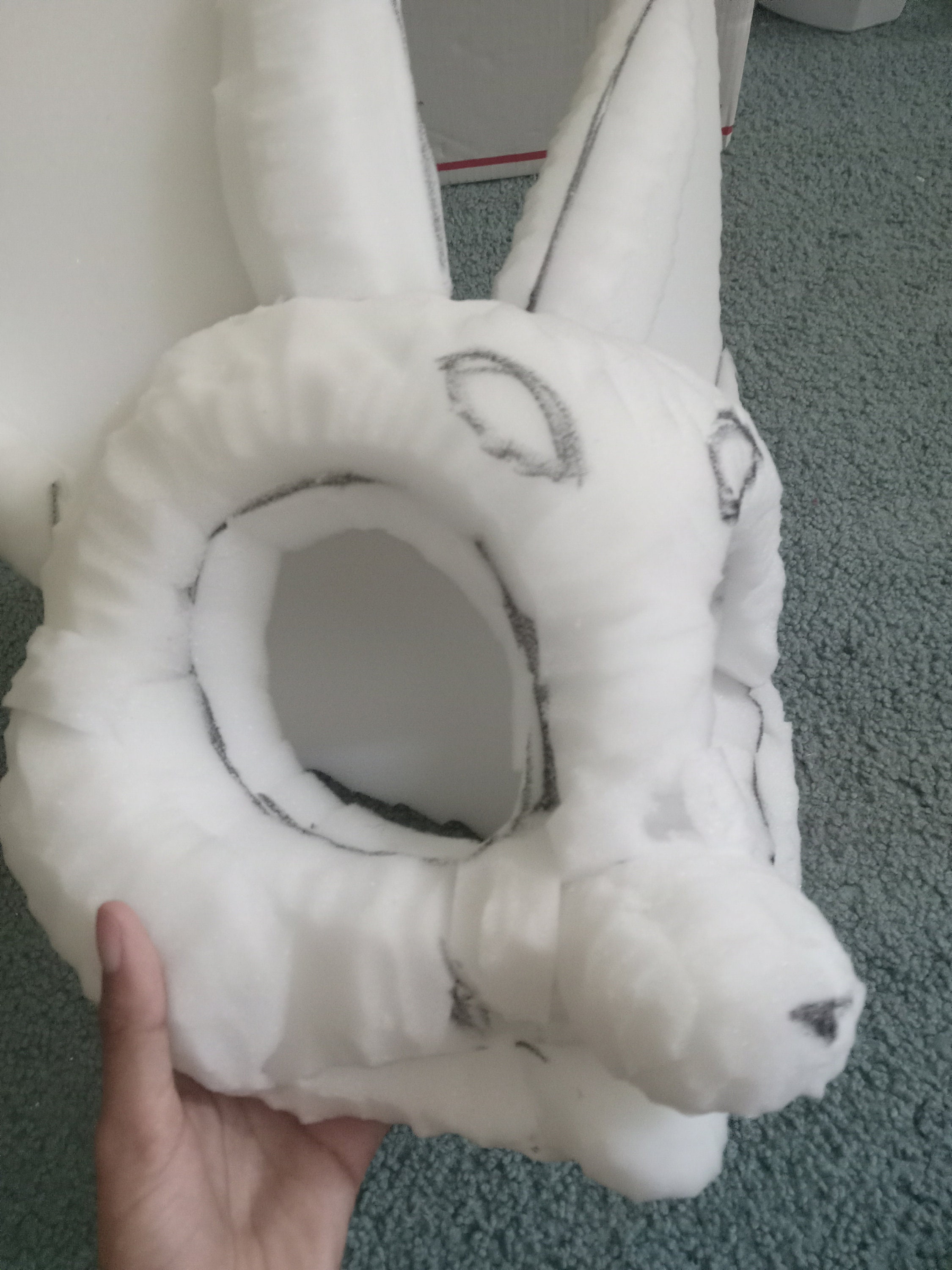 On Hold canine Kemono Toony Fursuit Head Base - Etsy