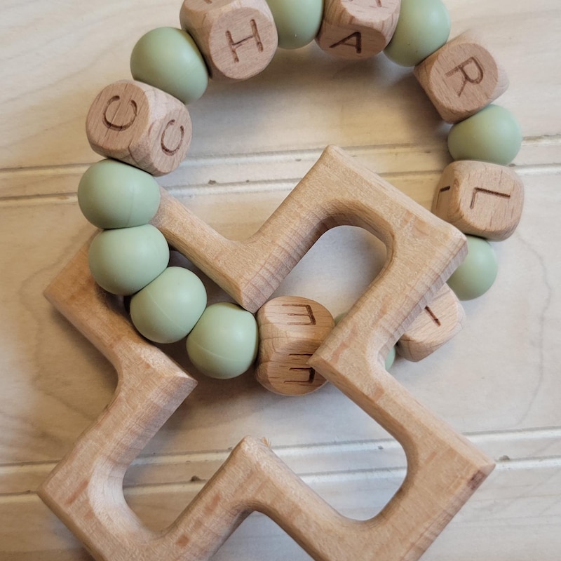 Personalized Cross Rattle - Etsy