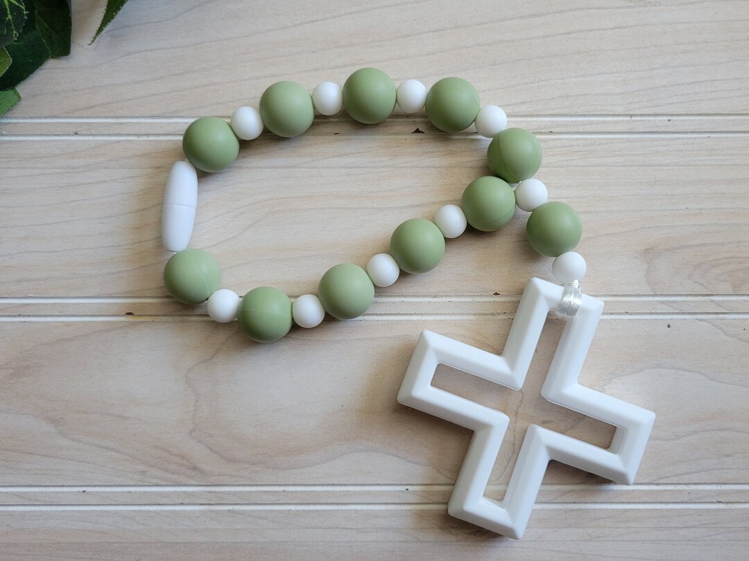 Silicone Decade Rosary, Baby and Childs First Rosary, Baptism Gift ...