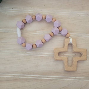 Silicone Decade Rosary, Baby and Child's First Rosary, Baptism Gift ...