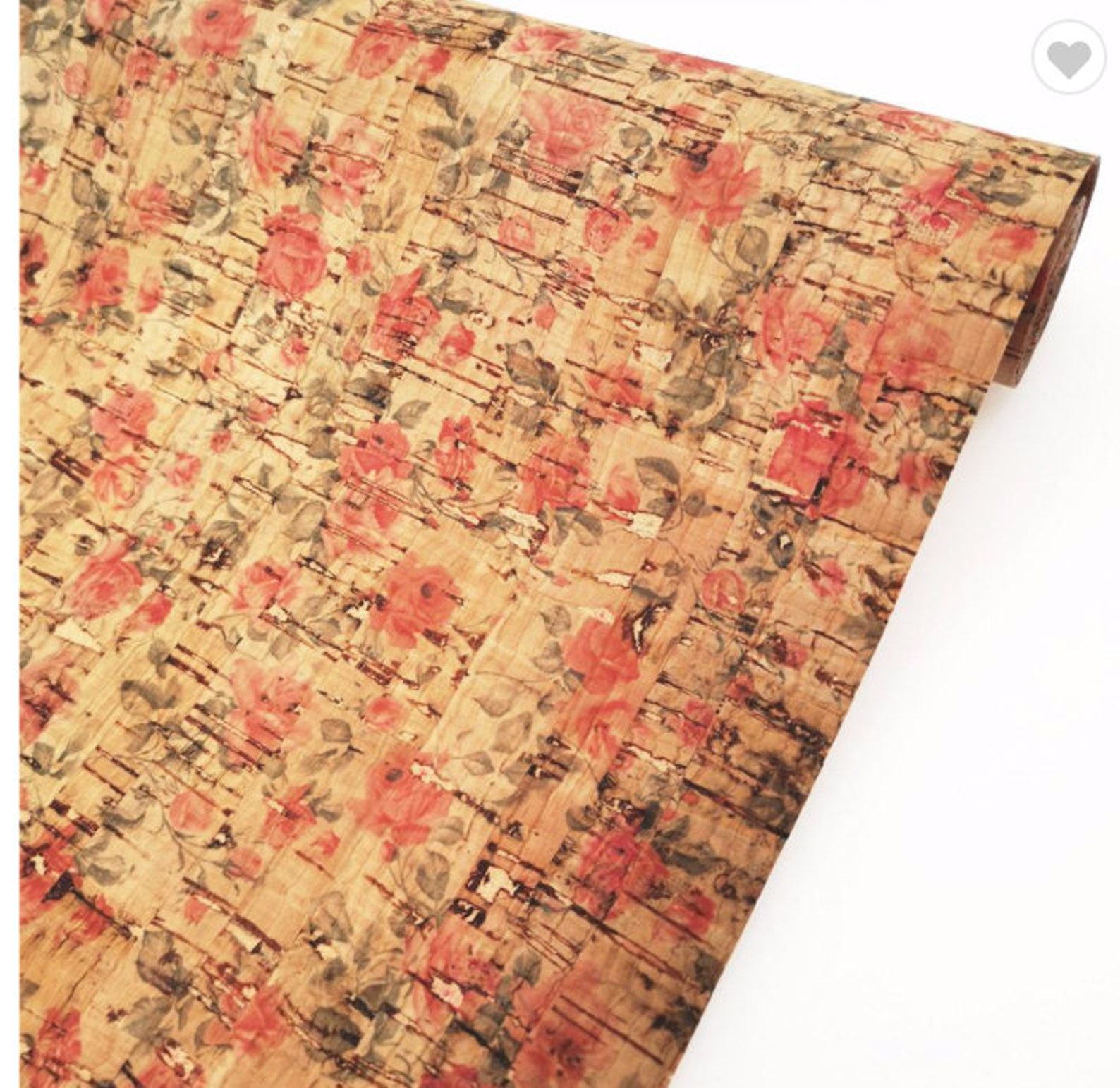 PINK ROSE Cork-8x12 Thin Cork Sheet Natural Cork - Etsy