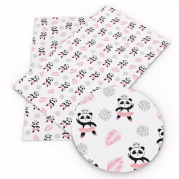 Leather Panda Bears - Etsy