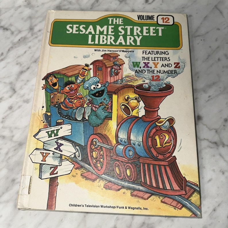 Vintage 1979 the Sesame Street Treasury Library Lot of 15 Vol 1,3,8-12 ...