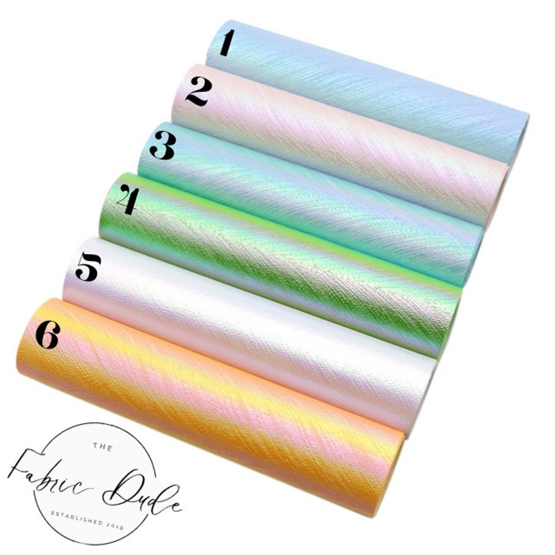 Oil Slick Fabric Sheets Great for Bows and Earrings Keychains Crafts ...