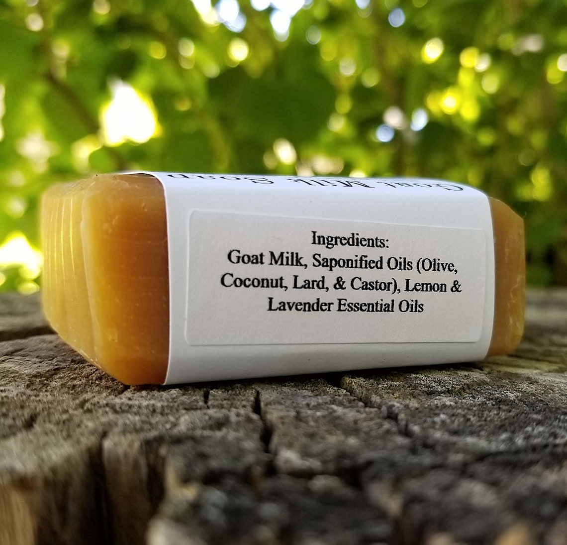 Lemon and Lavender Goat Milk Soap - Etsy