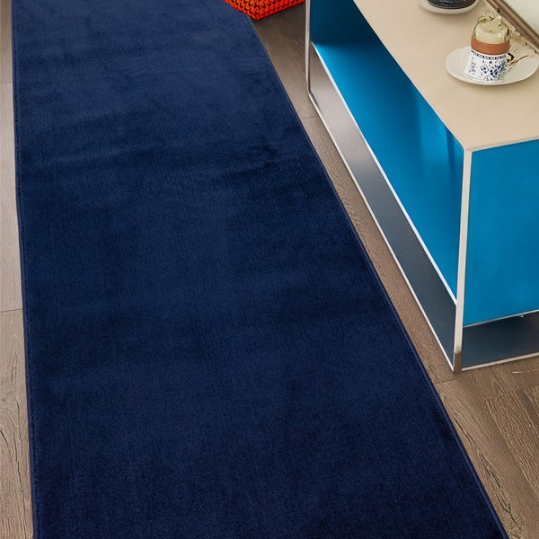 Navy Runner - Etsy