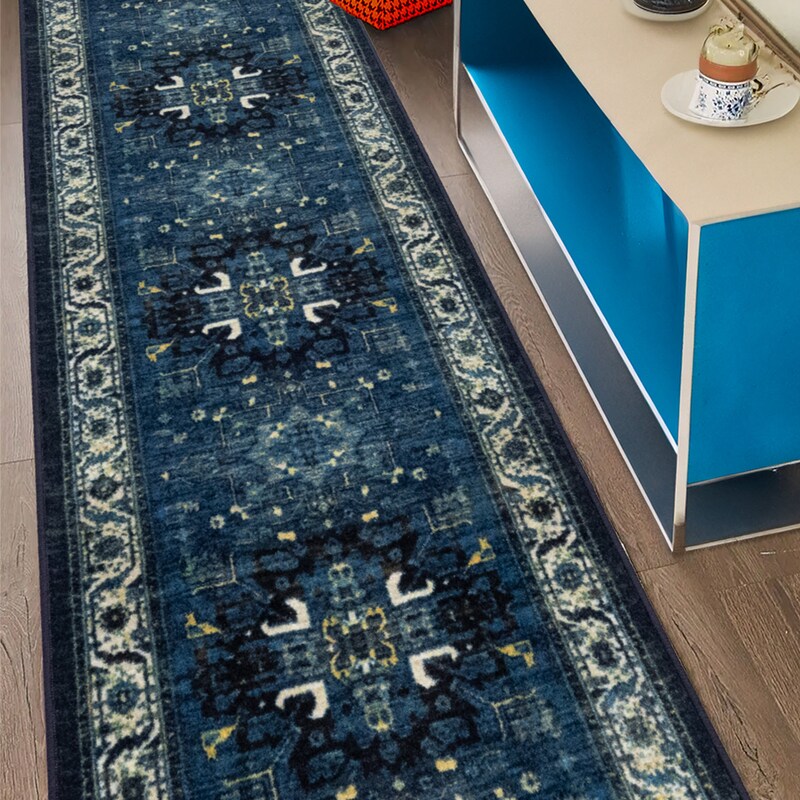 Distressed Rug - Etsy