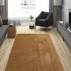 Custom Made Carpet Washable Latex Backing Soft Pile Solid Variety Color ...