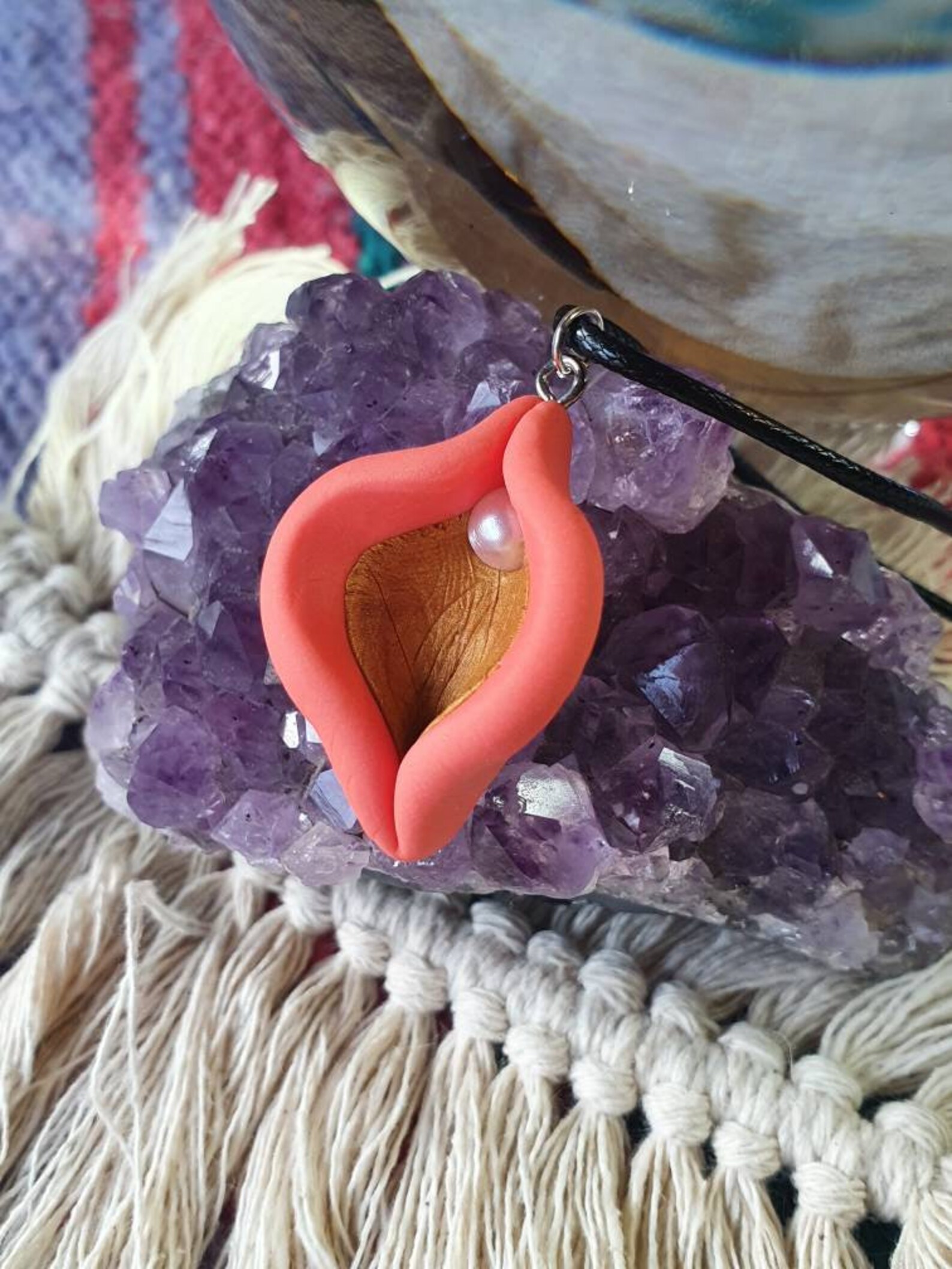 Vulva Yoni Vagina Jewellery Feminist T Set Coral Queen Etsy
