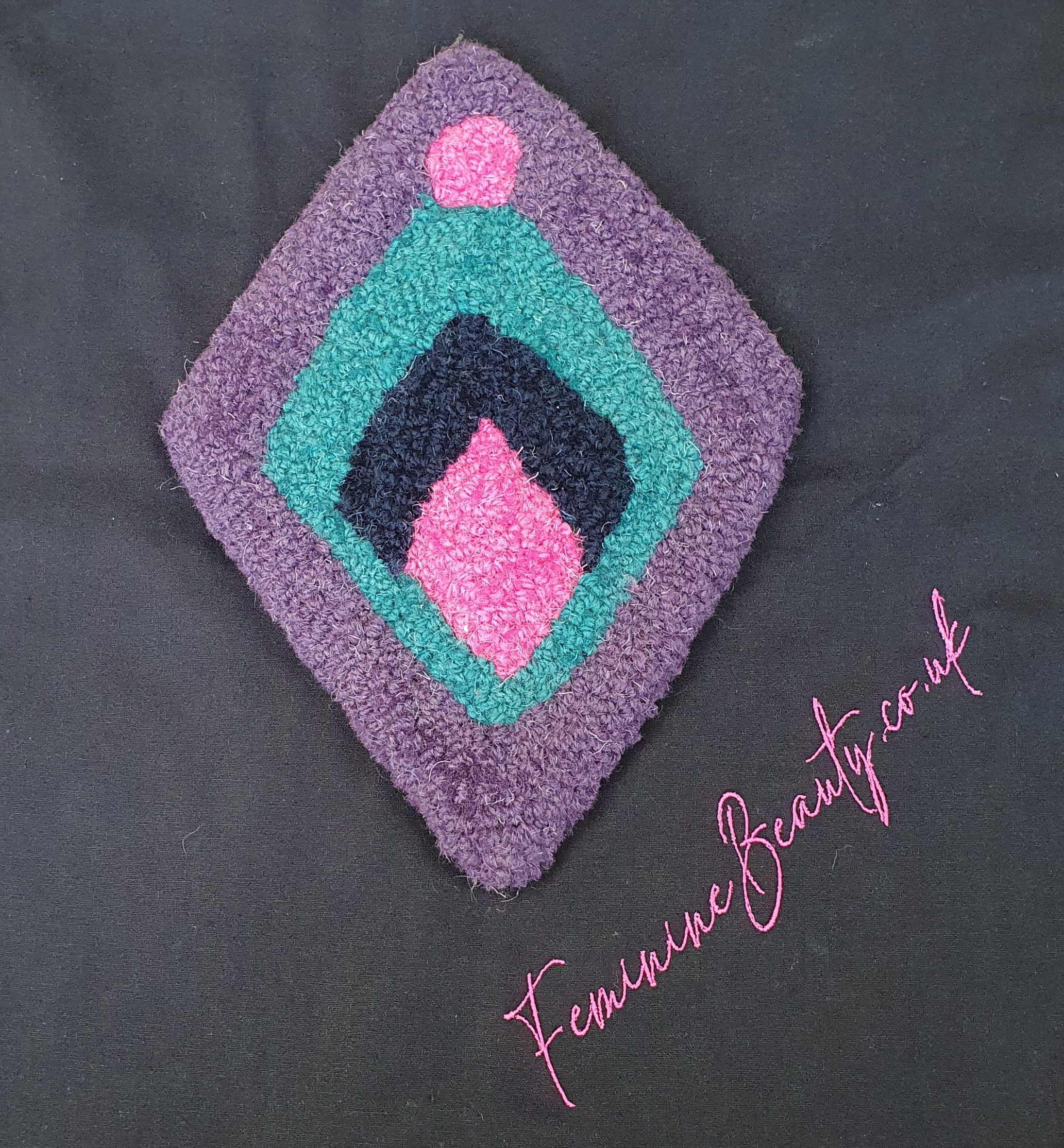 Handmade Yoni, Vulva, Vagina Bag Tufted/needle Punched - Etsy