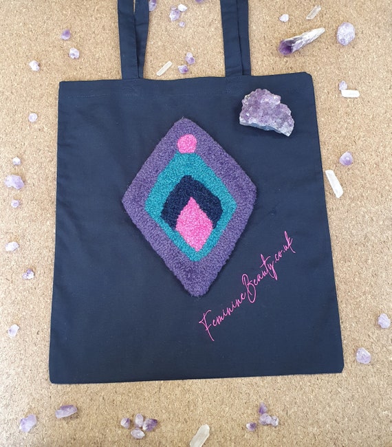 Handmade Yoni Vulva Vagina Bag Tufted/needle Punched | Etsy