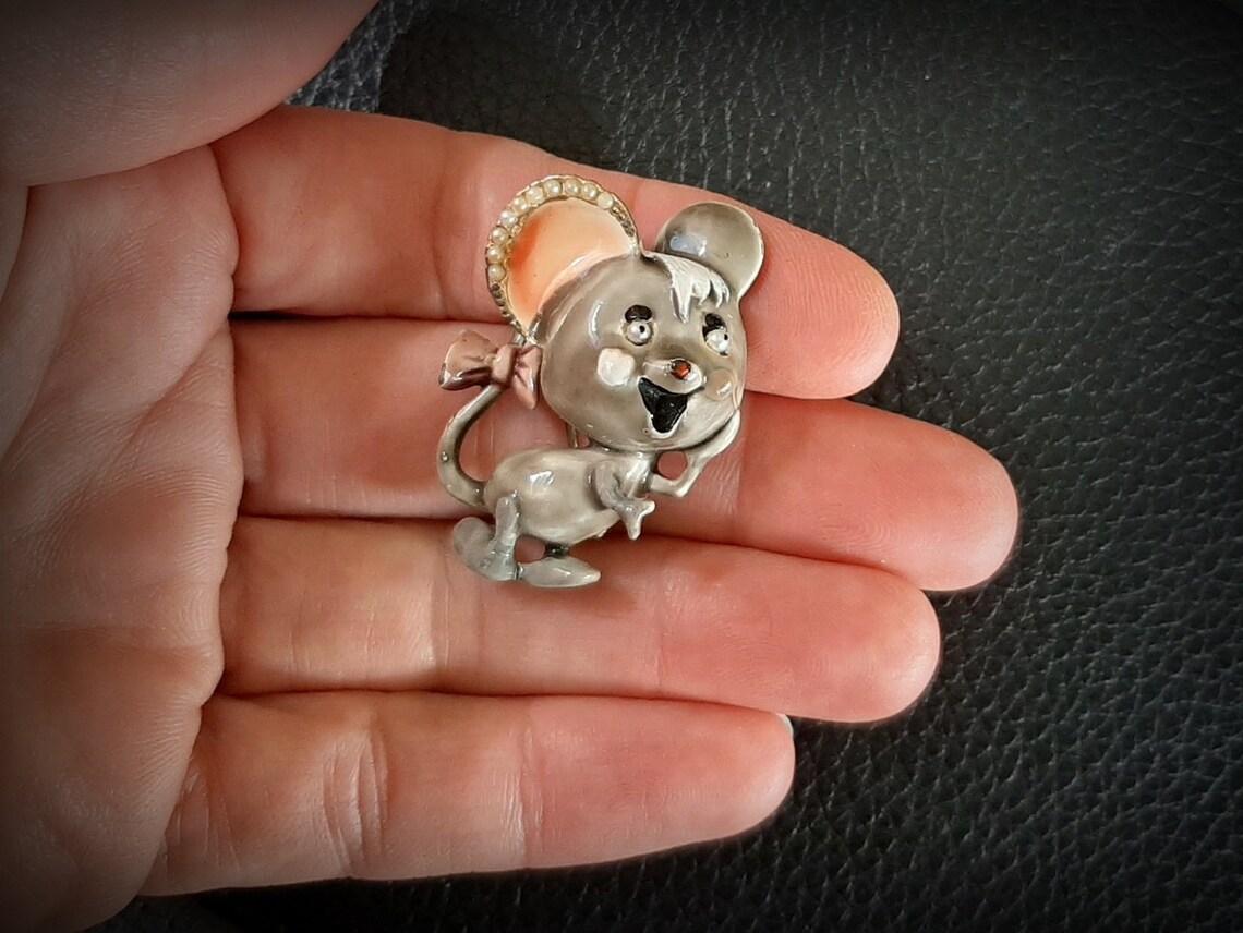 1955 Marked HAR Cute Mice/ Mouse Character Cartoon Multi Color - Etsy