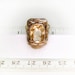 Antique Austrian Secessionist Natural Citrine 800 Silver Ring Attrib ...