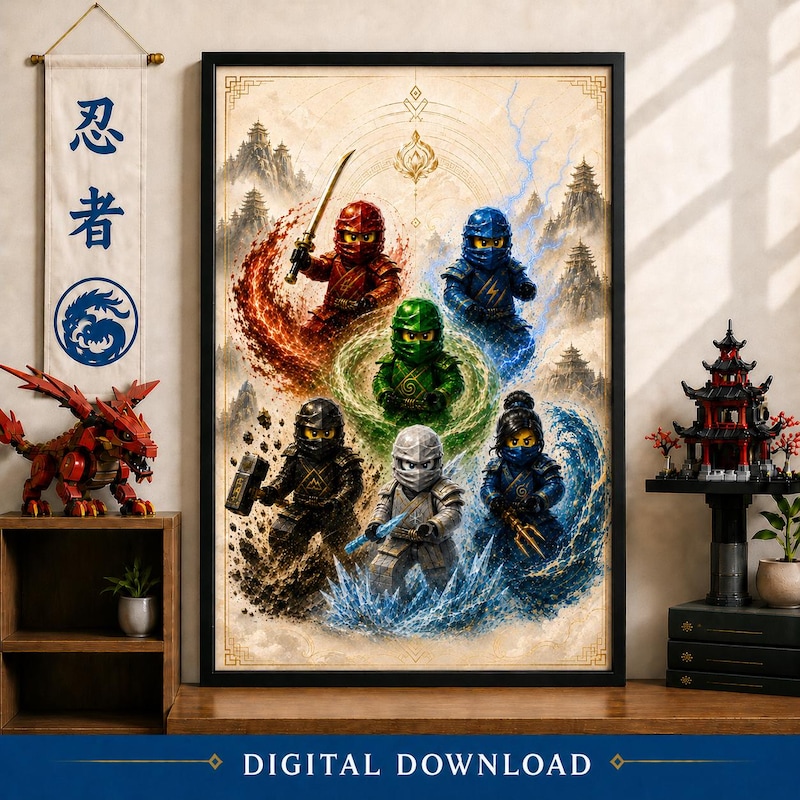 Ninjago Posters - Etsy