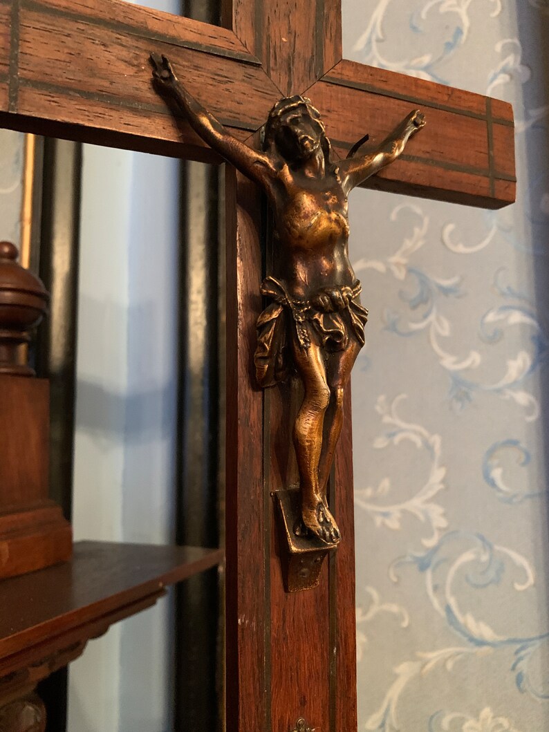 Superb French Religious Free Standing Crucifix Cross - Etsy