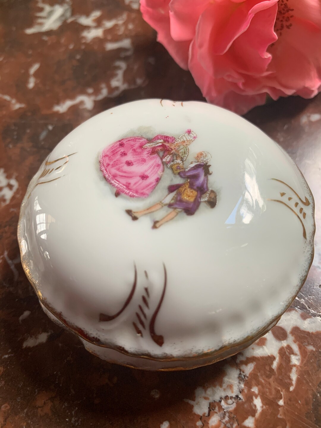 French Vintage Limoges Box - Etsy